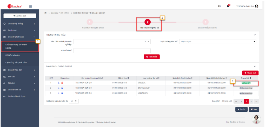 [Cập nhật] Tiện Ích Tích Hợp Chữ Ký Số Mysign Với Phần Mềm Kế Toán EasyBooks Để Phát Hành Hóa Đơn